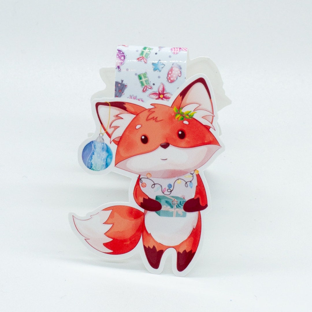 Magnetic Bookmark Christmas Fox Fridolin - Etsy