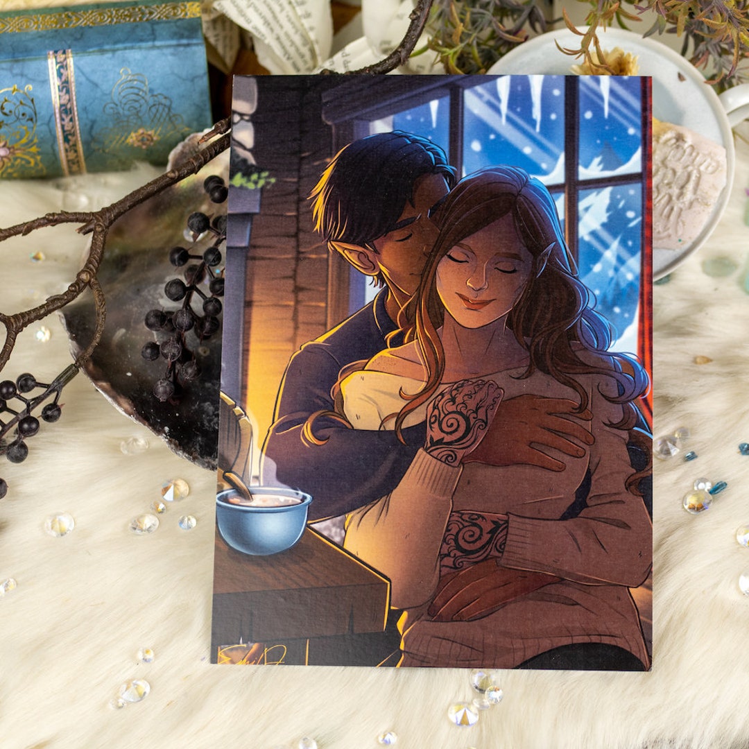 Illustration Acotar - Feysand Solstice - Etsy