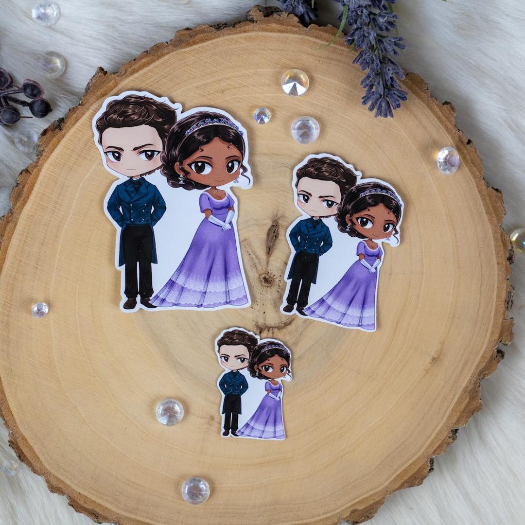 Stickers Bridgerton - Anthony & Kate - Etsy