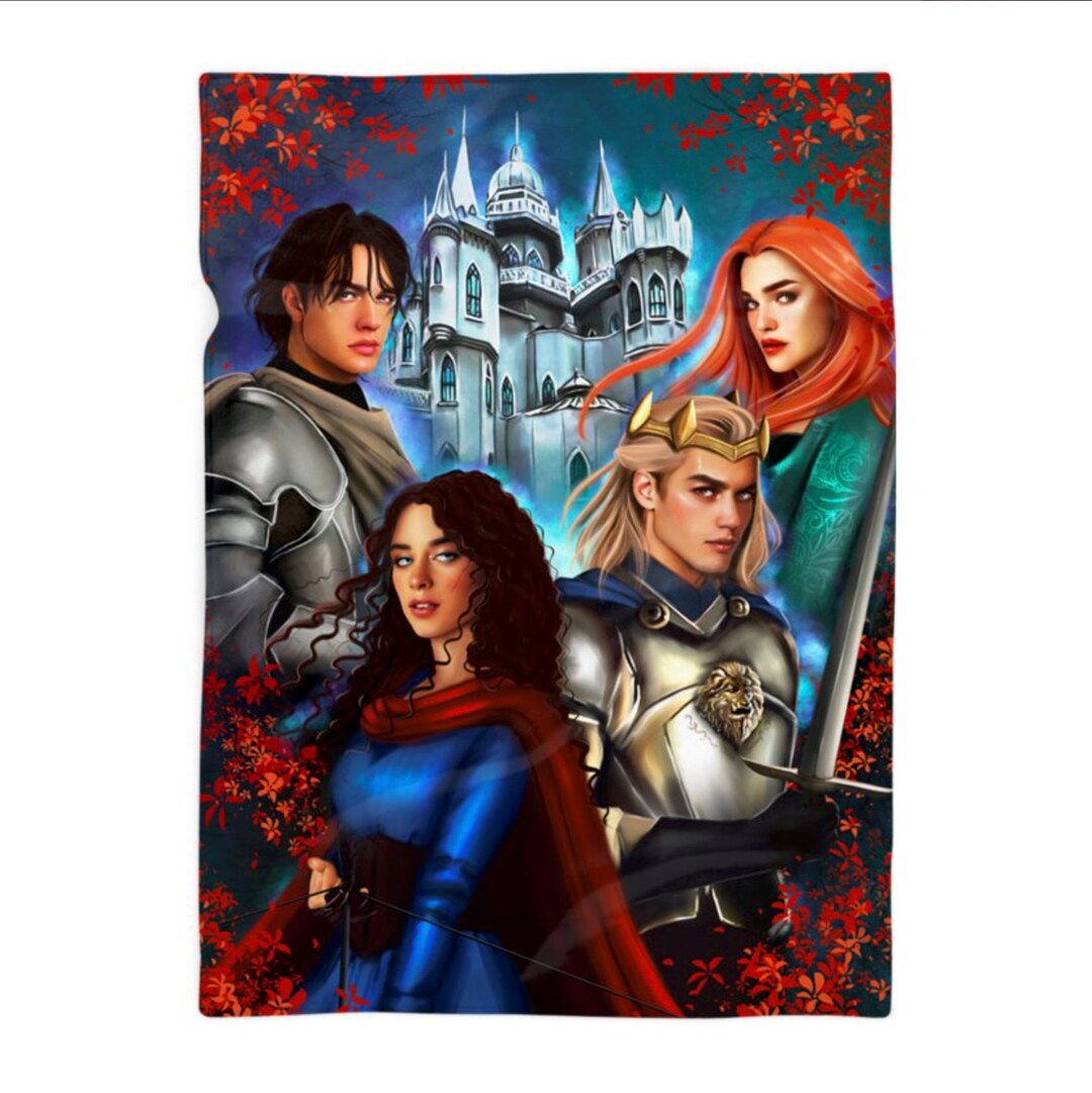 Fleece Blanket A Curse so Dark and Lonely - Etsy