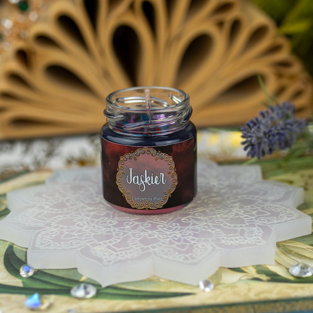 Mini Candle in Glass the Witcher - Jaskier - Etsy
