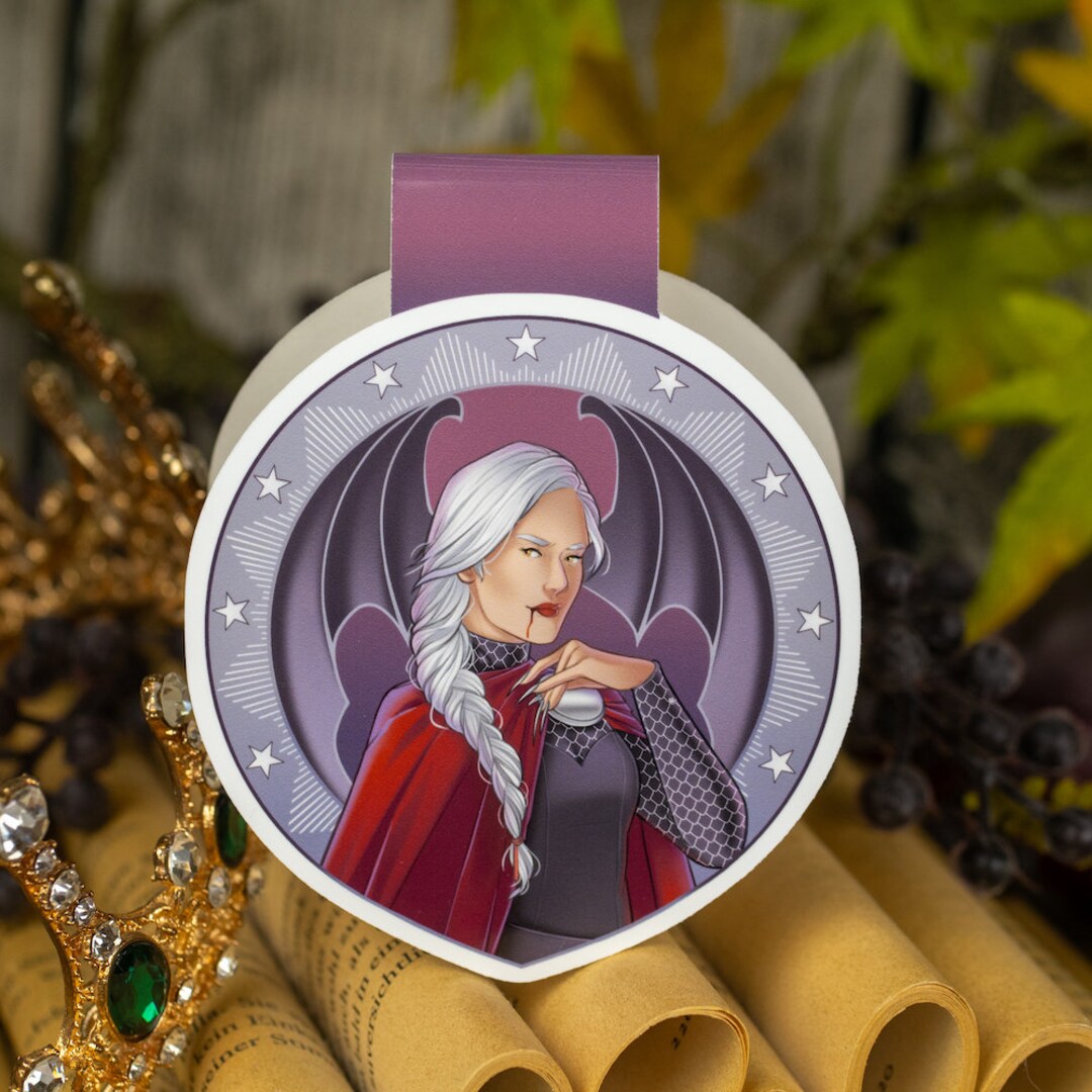 Magnetic Bookmark Tog - Manon Blackbeak - Etsy