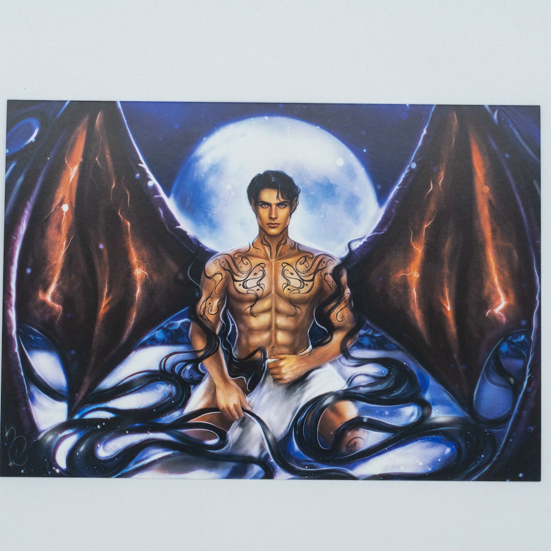 Illustration Rhysand - Etsy