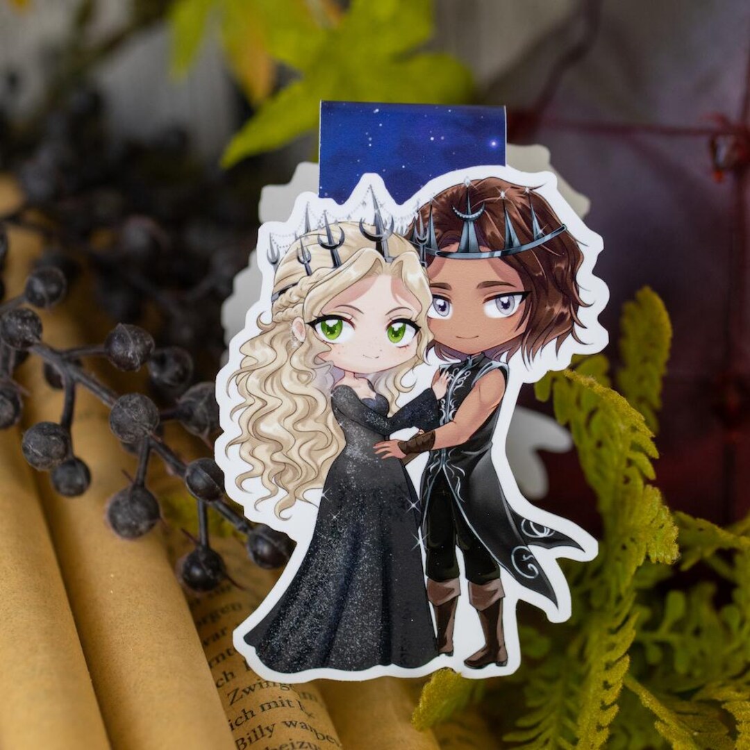 Magnetic Bookmark Blood and Ash / Flesh and Fire Nyktos and Seraphina ...
