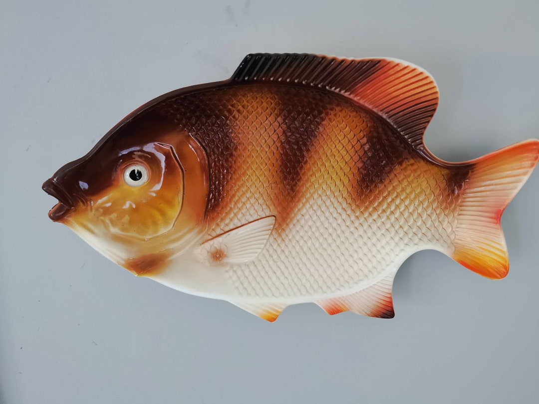 Vintage Hoover Fish Plate or Platter large - Etsy