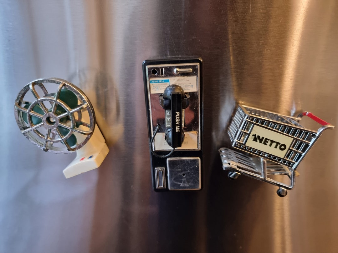 Acme Vintage Fridge Magnets. Priced Individually. Three Avaliable ...