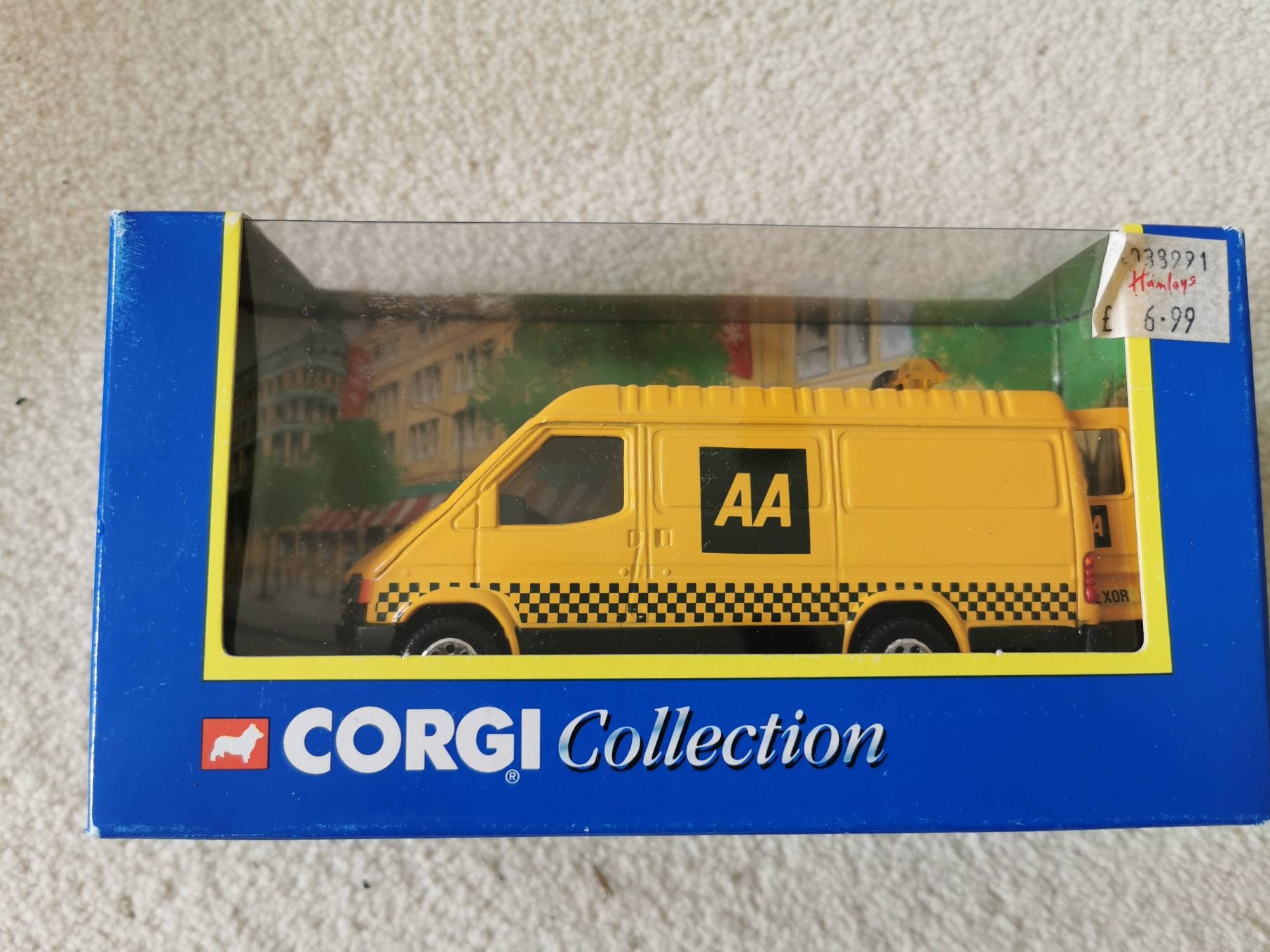 Vintage 1990s Hamleys Corgi Toy Car Set of AA Vehicles. New in Box ...