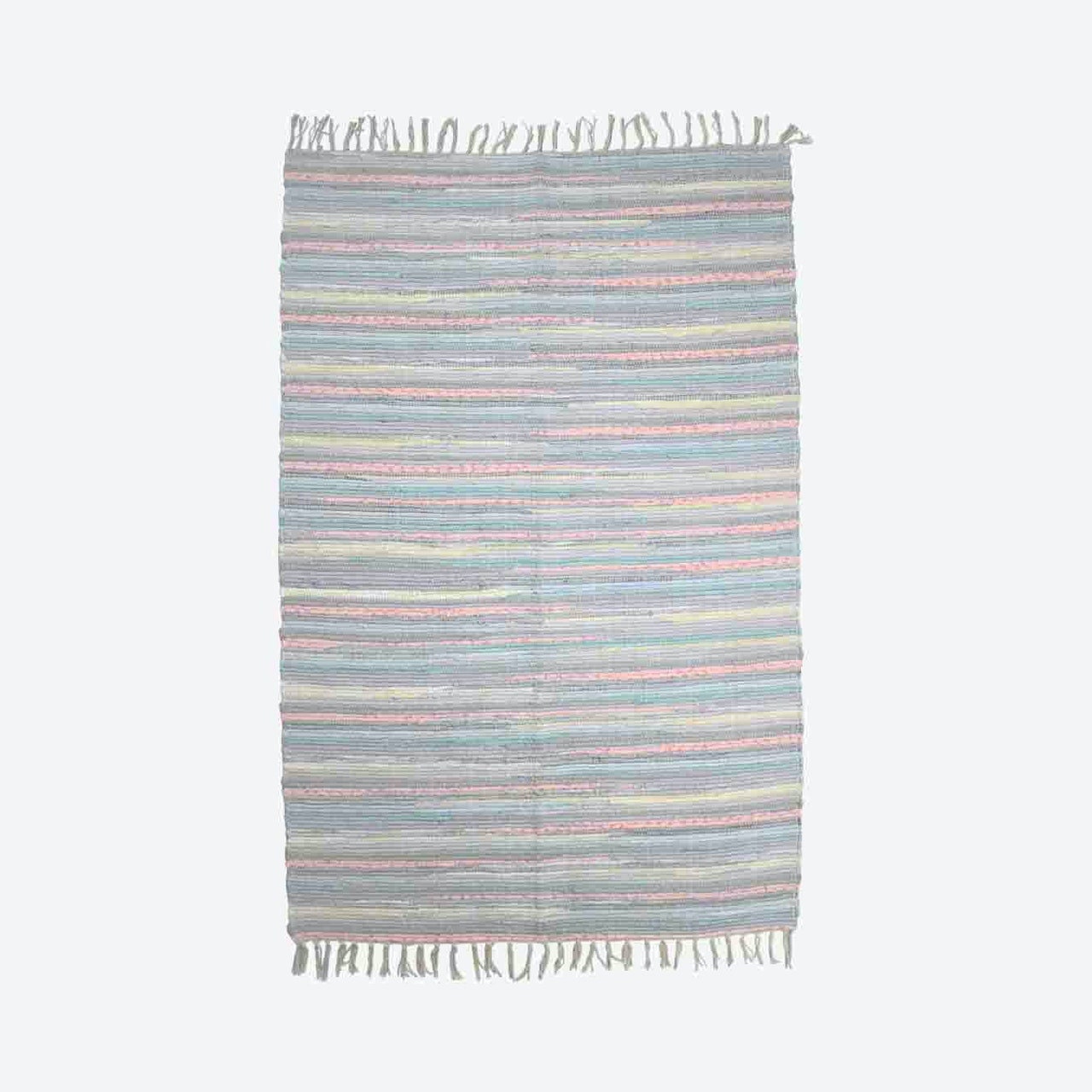 Soft Pastel Rag Rug - Handmade - Boho Design ! 60x90 - Etsy UK