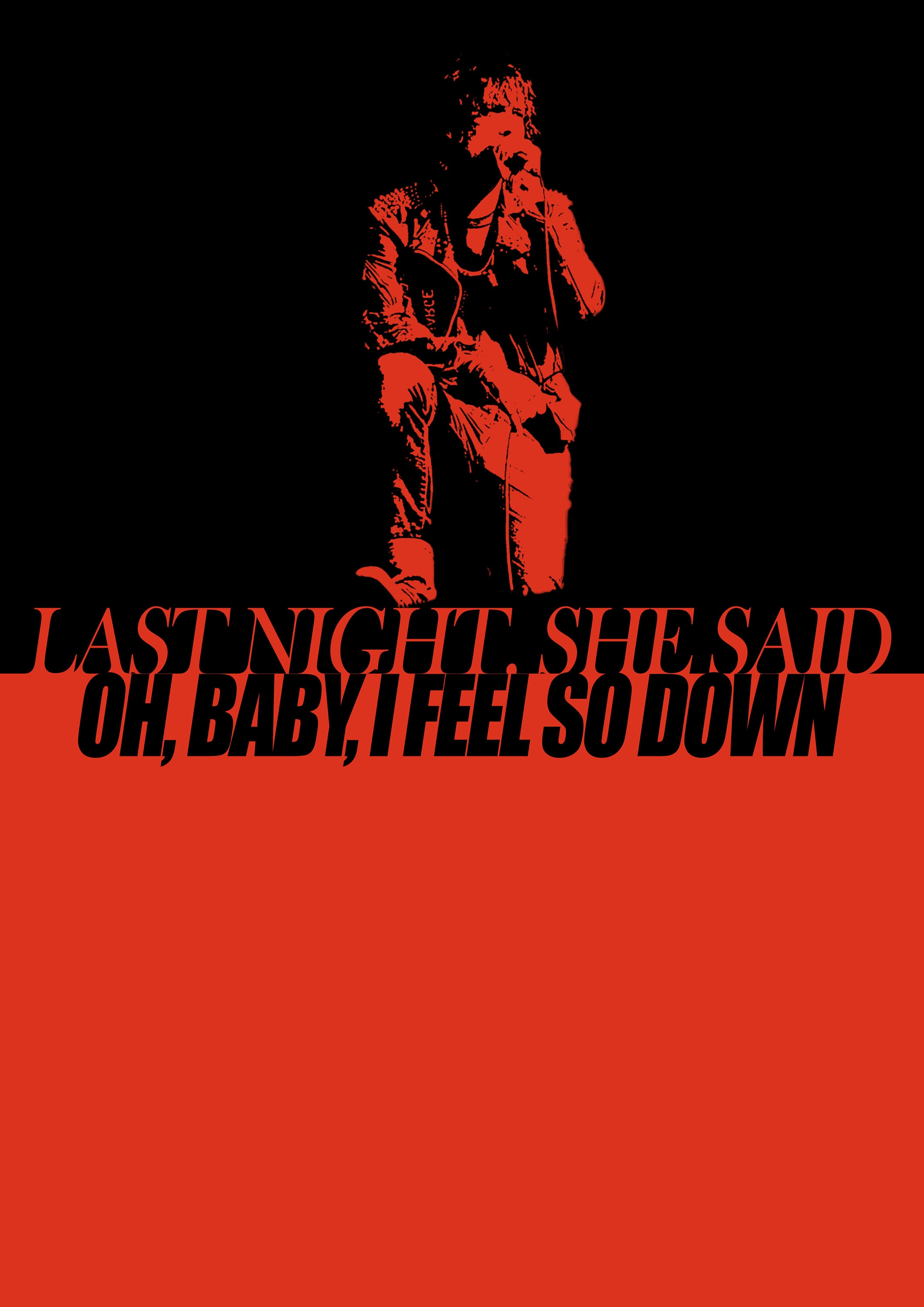 The Strokes Last Nite Lyrics Print - Etsy Hong Kong