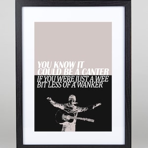 Gerry Cinnamon Canter Lyrics Print Poster Wall Art Decor - Etsy