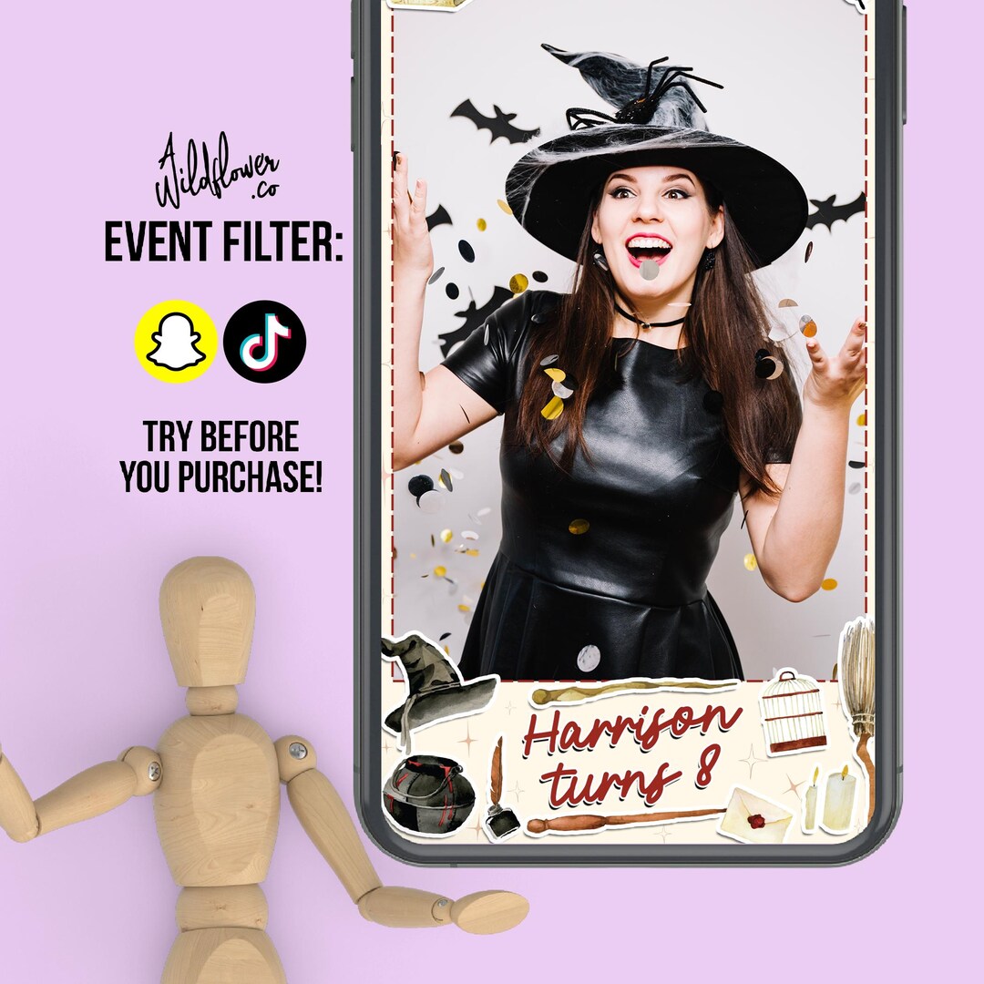 Magical Items Snapchat Filter and Tiktok Effect Lens for Wedding ...
