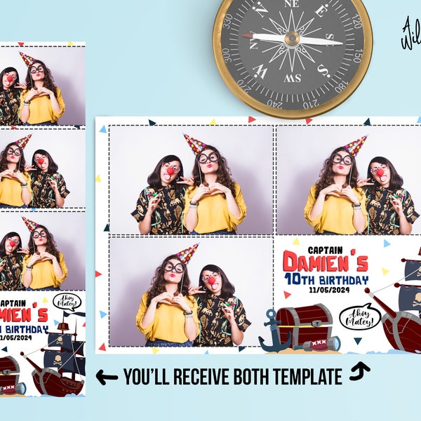 Pirate Photo Booth - Etsy