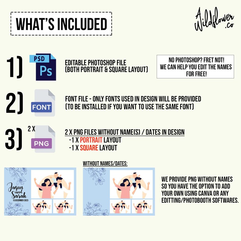 Passport 360 Photo Booth Template, Travel Overlay, Vacation Frame for ...