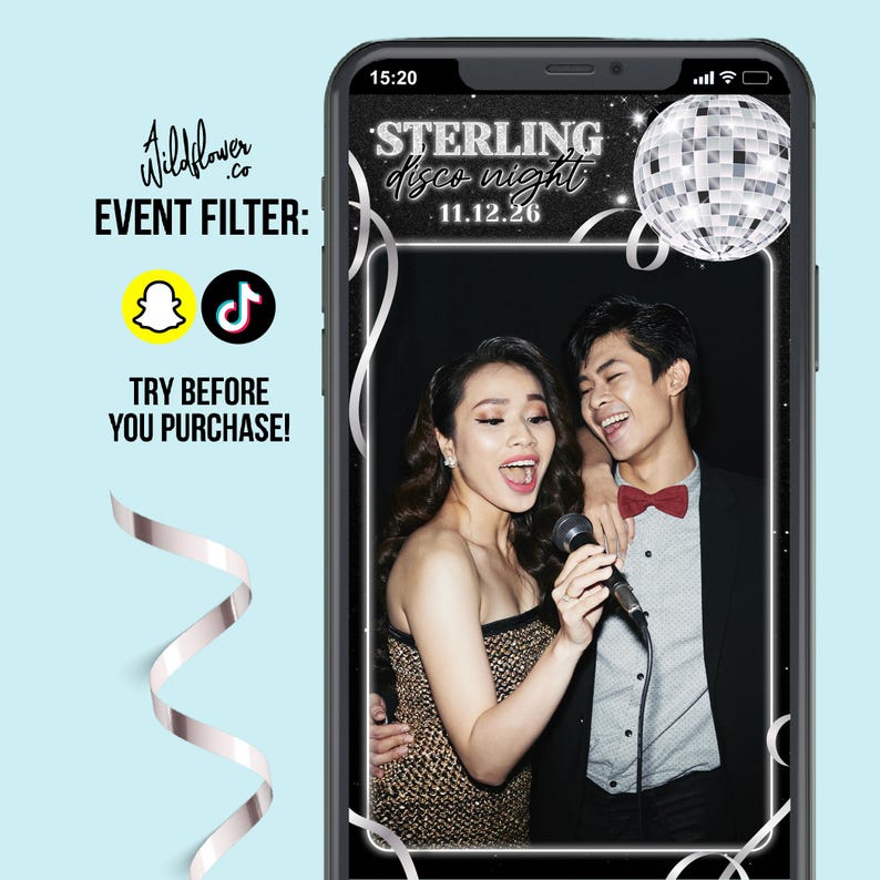 Retro Disco Ball Filter, Birthday Snapchat Lenses, Retro Party Tiktok ...