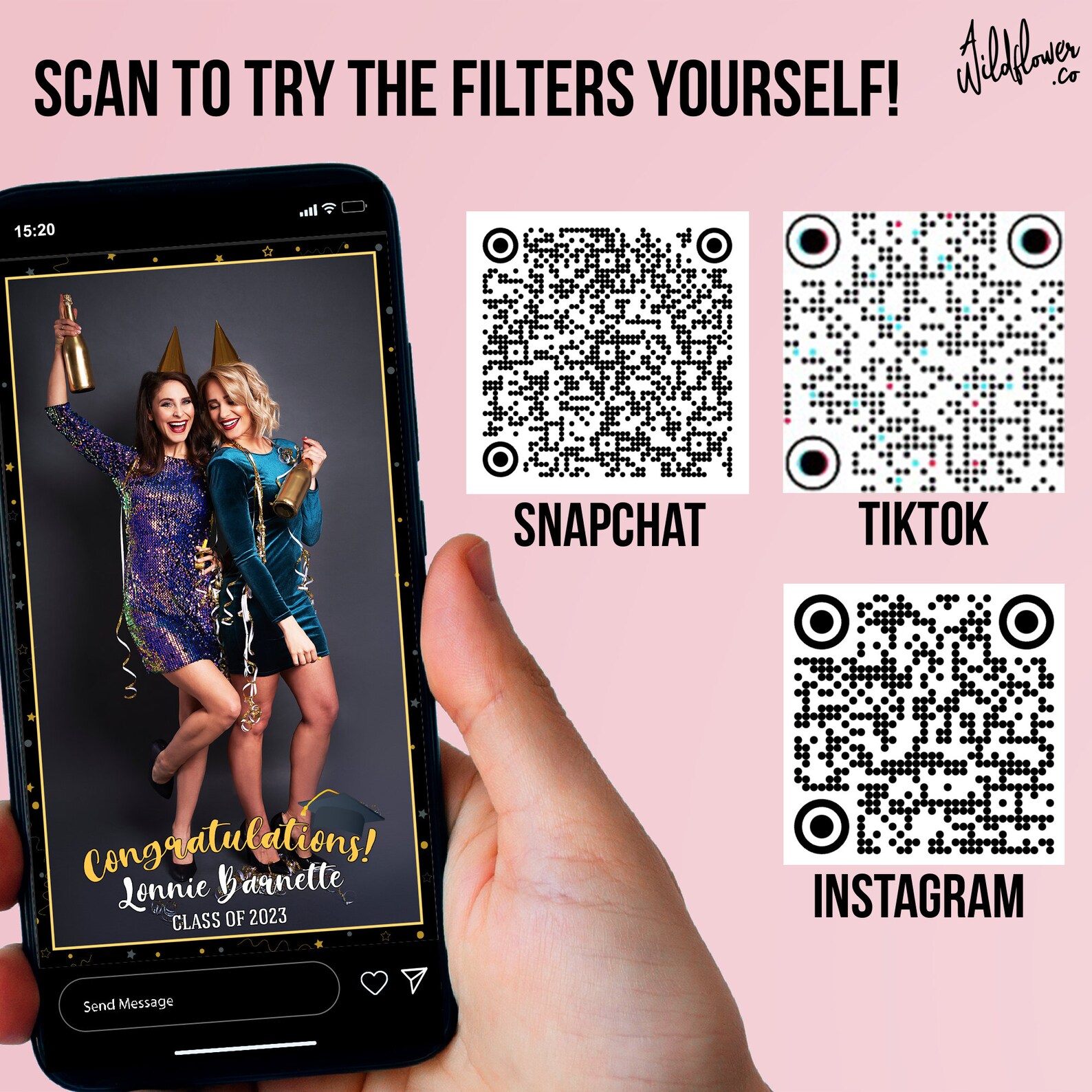 Graduation Snapchat Lenses, School Instagram Filter, Confetti Tiktok ...