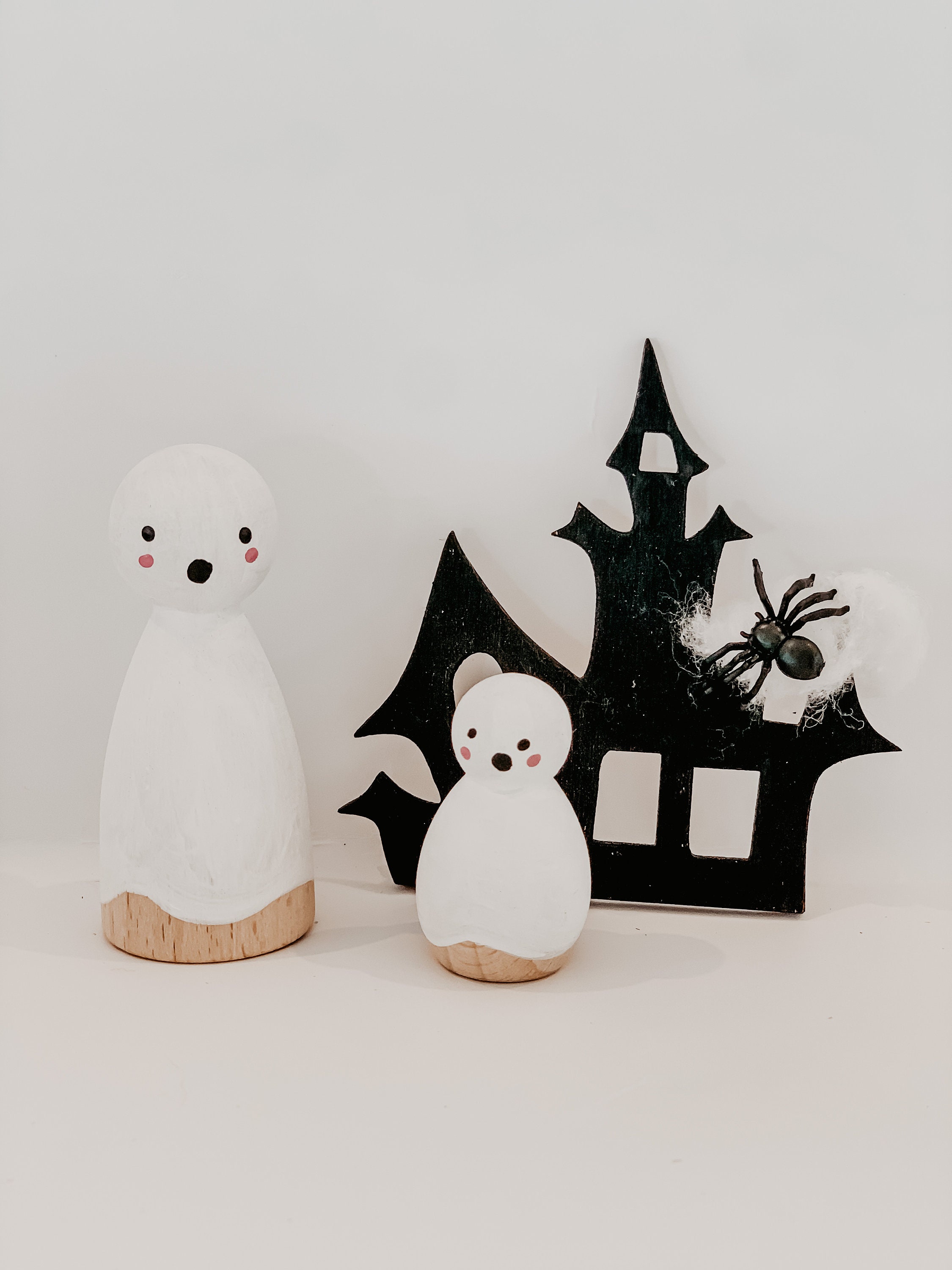 Little Spookie Cuties: Handpainted Halloween Peg Dolls/wooden Toys ...