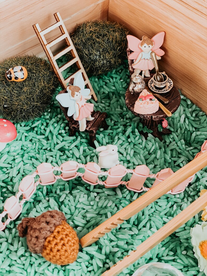 Fairy Garden Sensory Bin Kit - Etsy