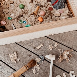 Dig for Dinosaurs Fossil Excavation Sensory Bin Box Tray - Etsy