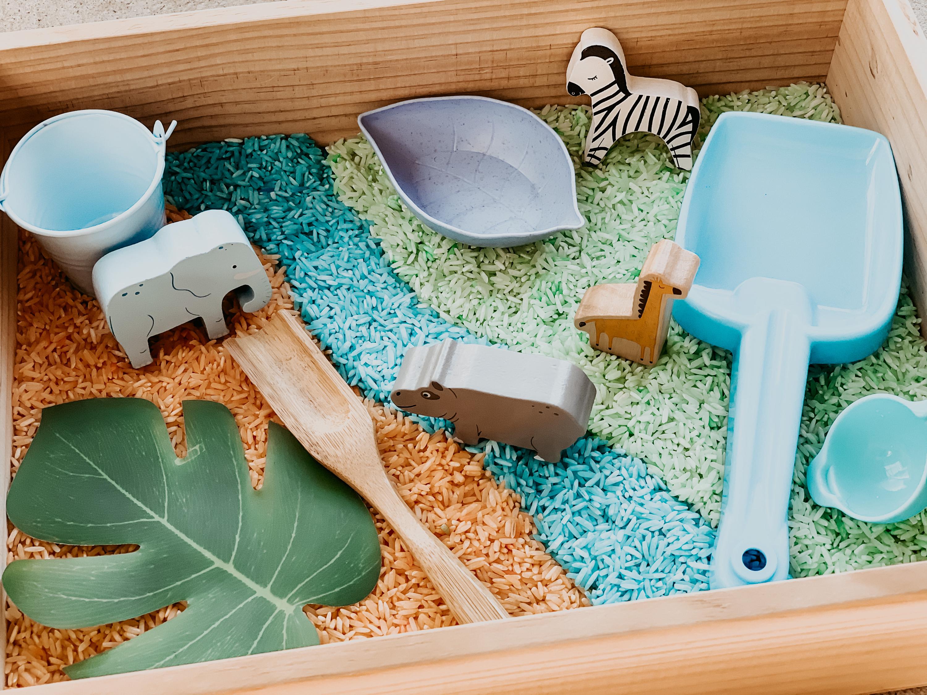 Zoo Animals Sensory Table Zoo Sensory Bin, Zoo Animals Sensory, Taste