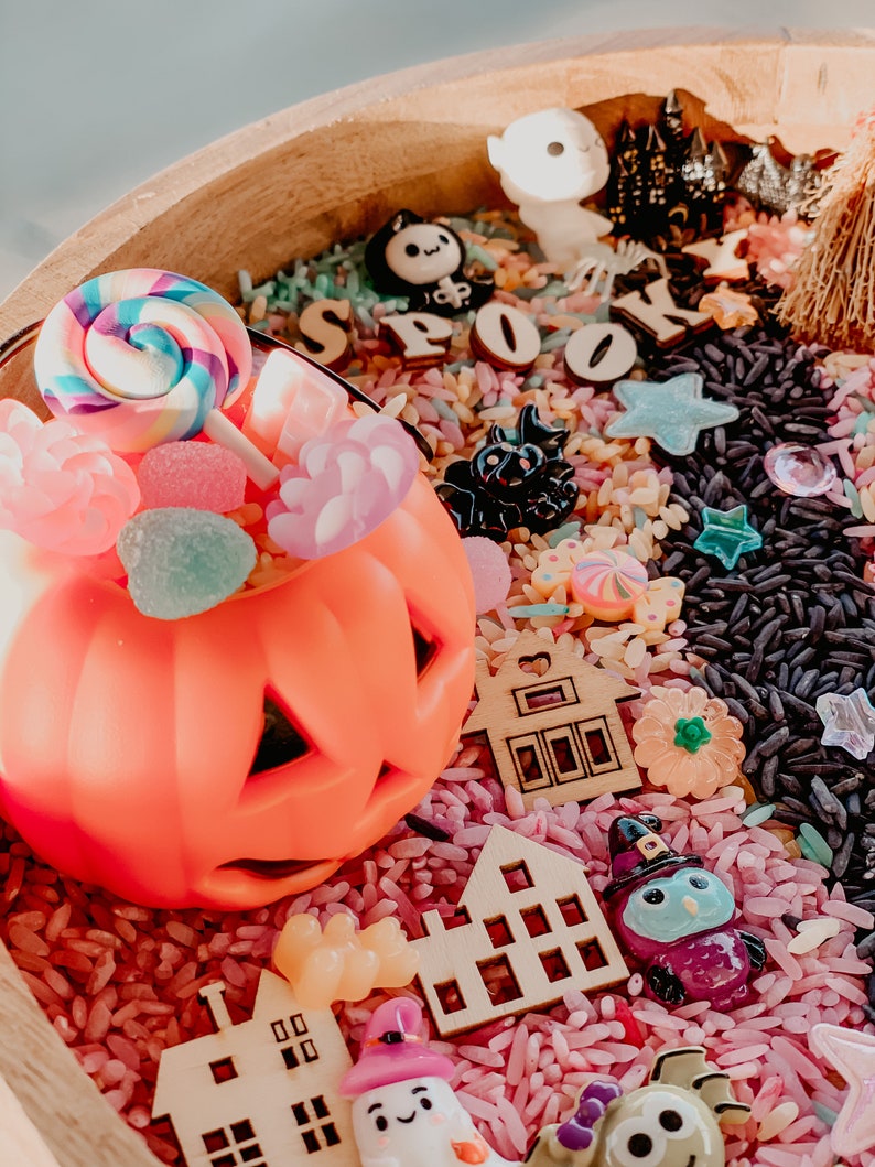 Halloween Collection: Spooky Town Sensory Bin Kit - Etsy