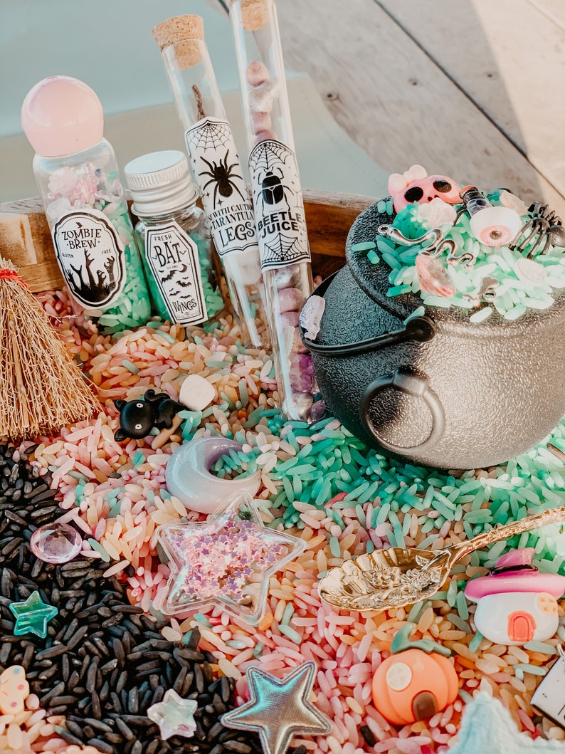 Halloween Collection: Spooky Town Sensory Bin Kit - Etsy