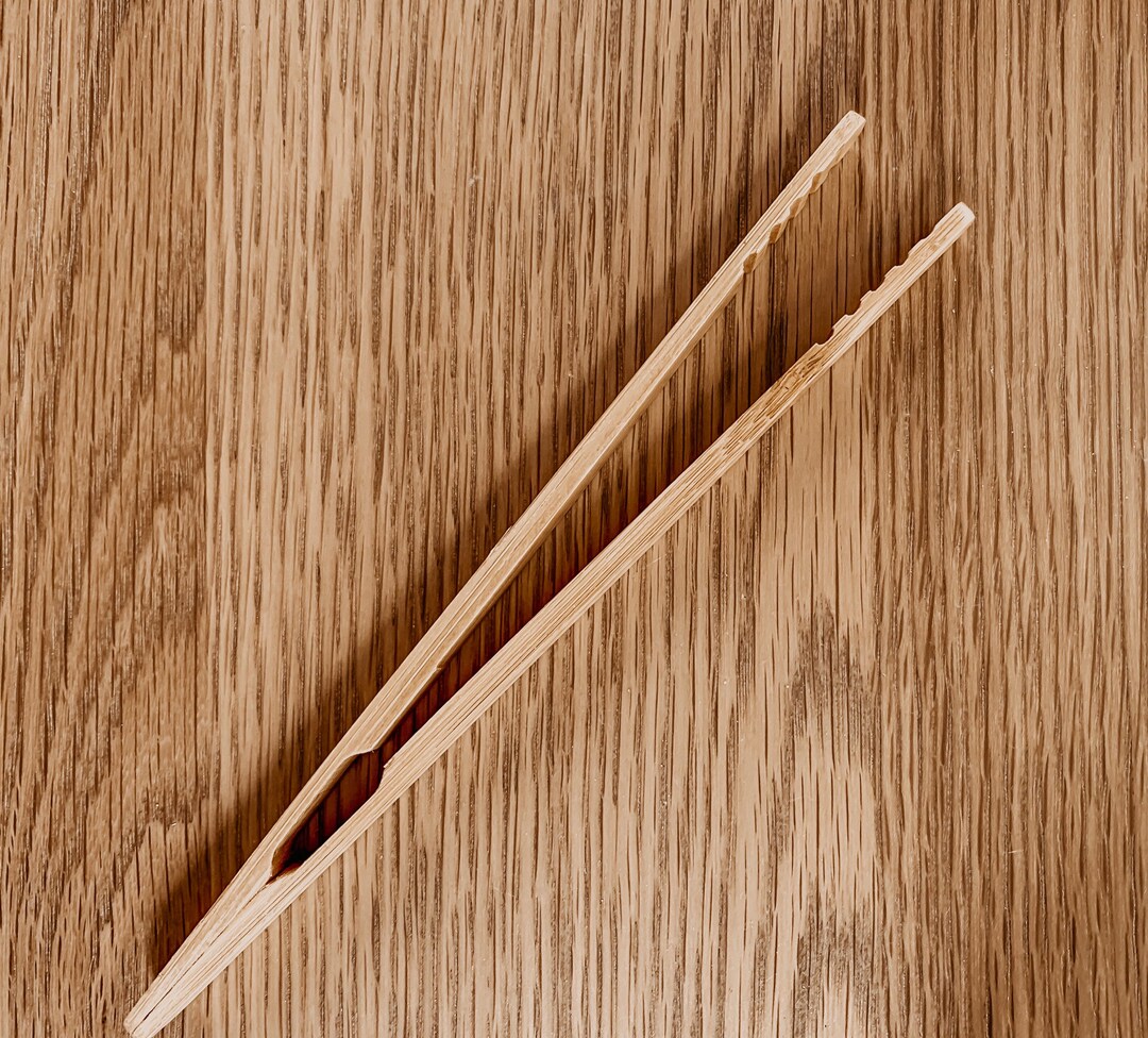 Bamboo Fine Motor Tongs - Etsy