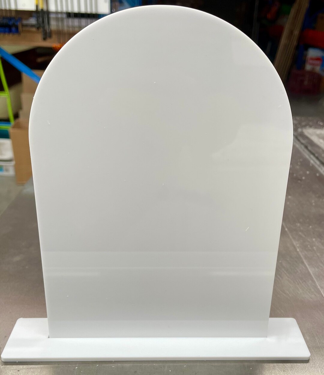 A5 Blank Table Number With Feet. - Etsy