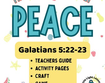 Fruit of the Spirit: LOVE — Bible Lesson Packet for Kids - Etsy