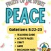 Fruit of the Spirit: PEACE — Bible Lesson Packet for Kids - Etsy