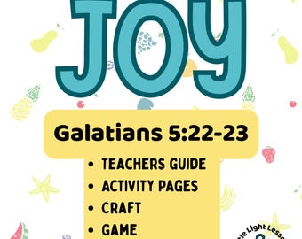 Fruit of the Spirit: LOVE — Bible Lesson Packet for Kids - Etsy