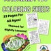 Magnified! VBS Coloring Pages | 23 Pages for All Ages, Themed for Each ...