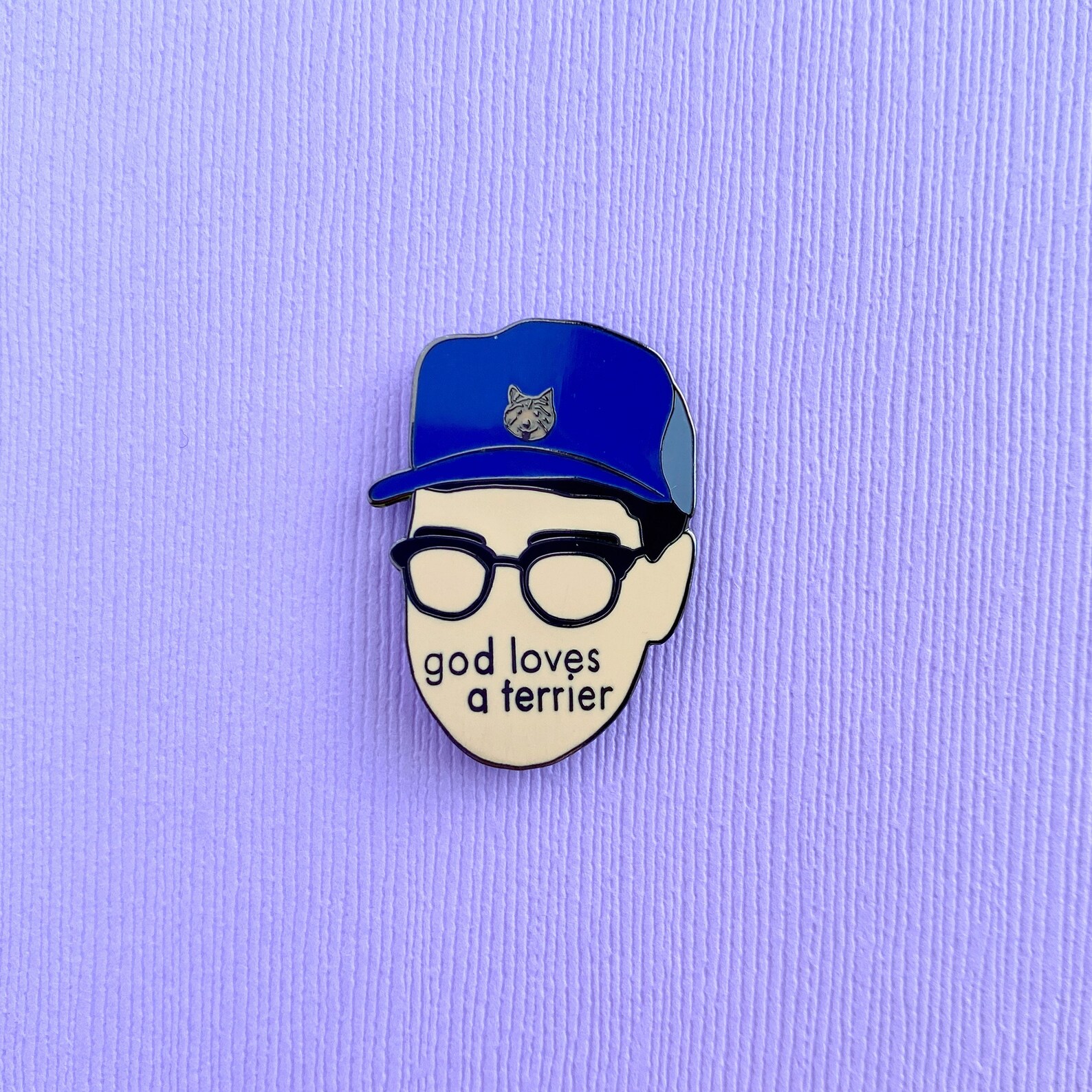 God Loves A Terrier Enamel Pin Best in Show Inspired - Etsy