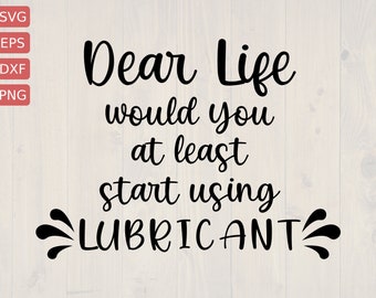 Lubricant Svg | Etsy