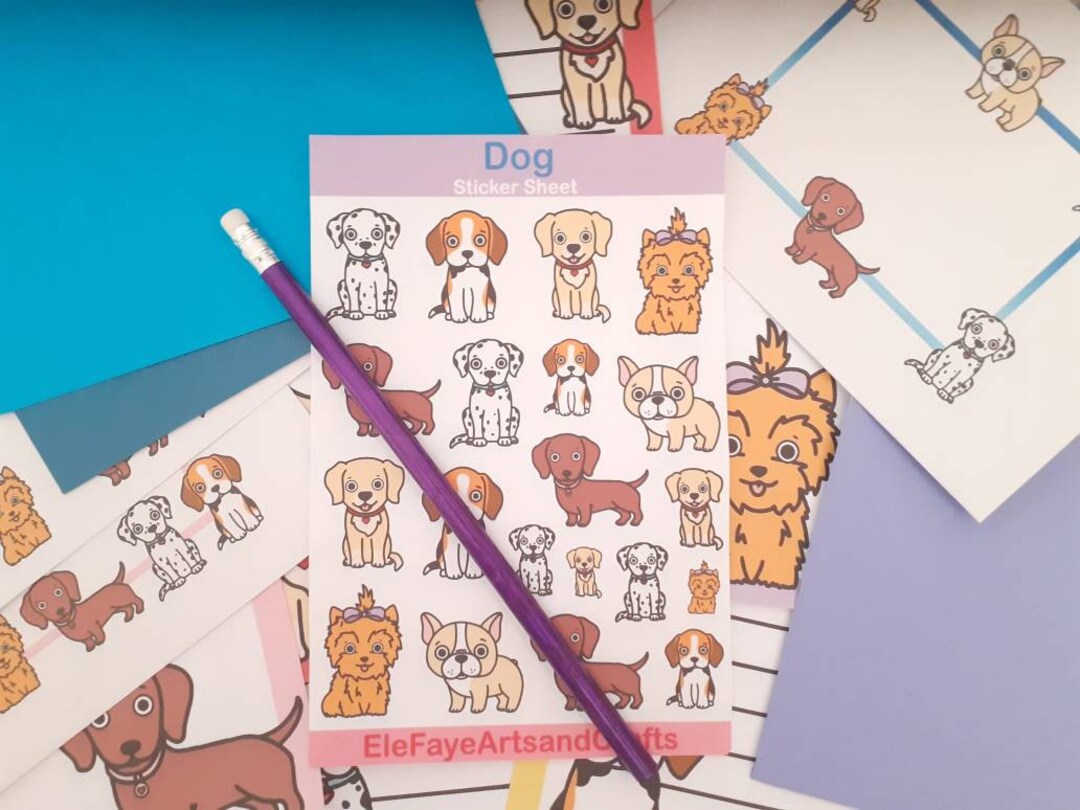 Dog Letter Writing Set Kids Writing Set Children Writing - Etsy