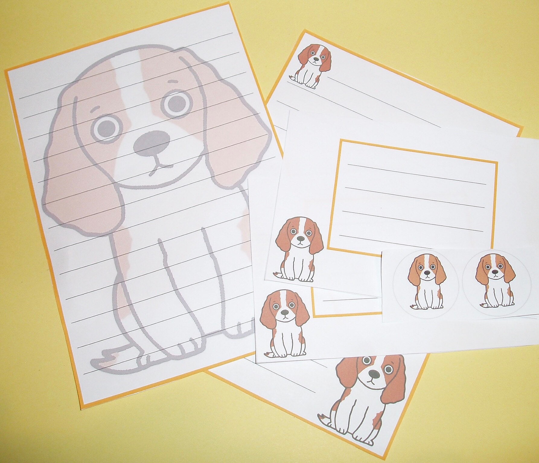 Dog Themed Letter Writing Set | Etsy