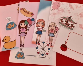 Fairground Writing | Etsy