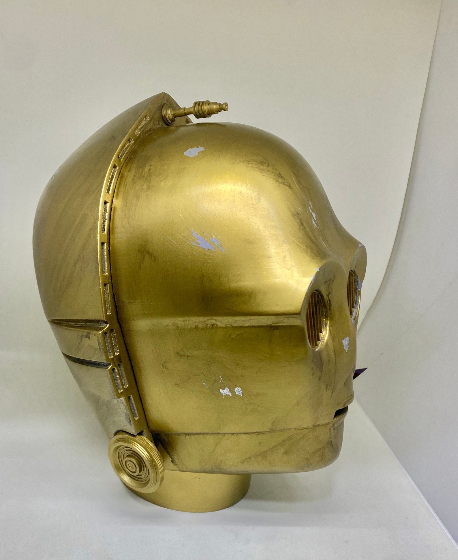 C3PO Head, Starwars Classic, With Lights and Sounds ! UPGRADED VERSION ...