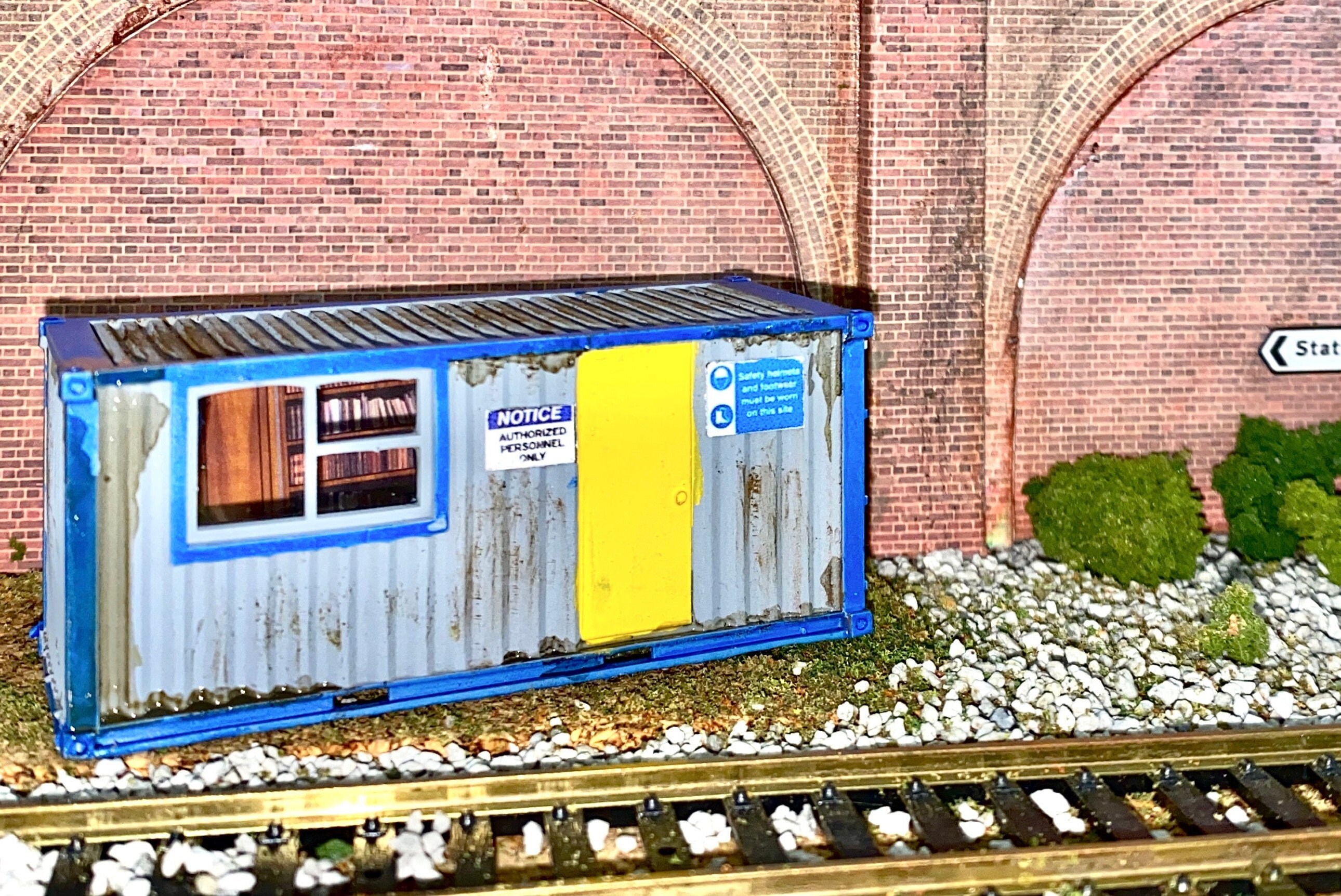 Portacabine Office Container Miniature Ho Scale ( 1/87 ) - Etsy
