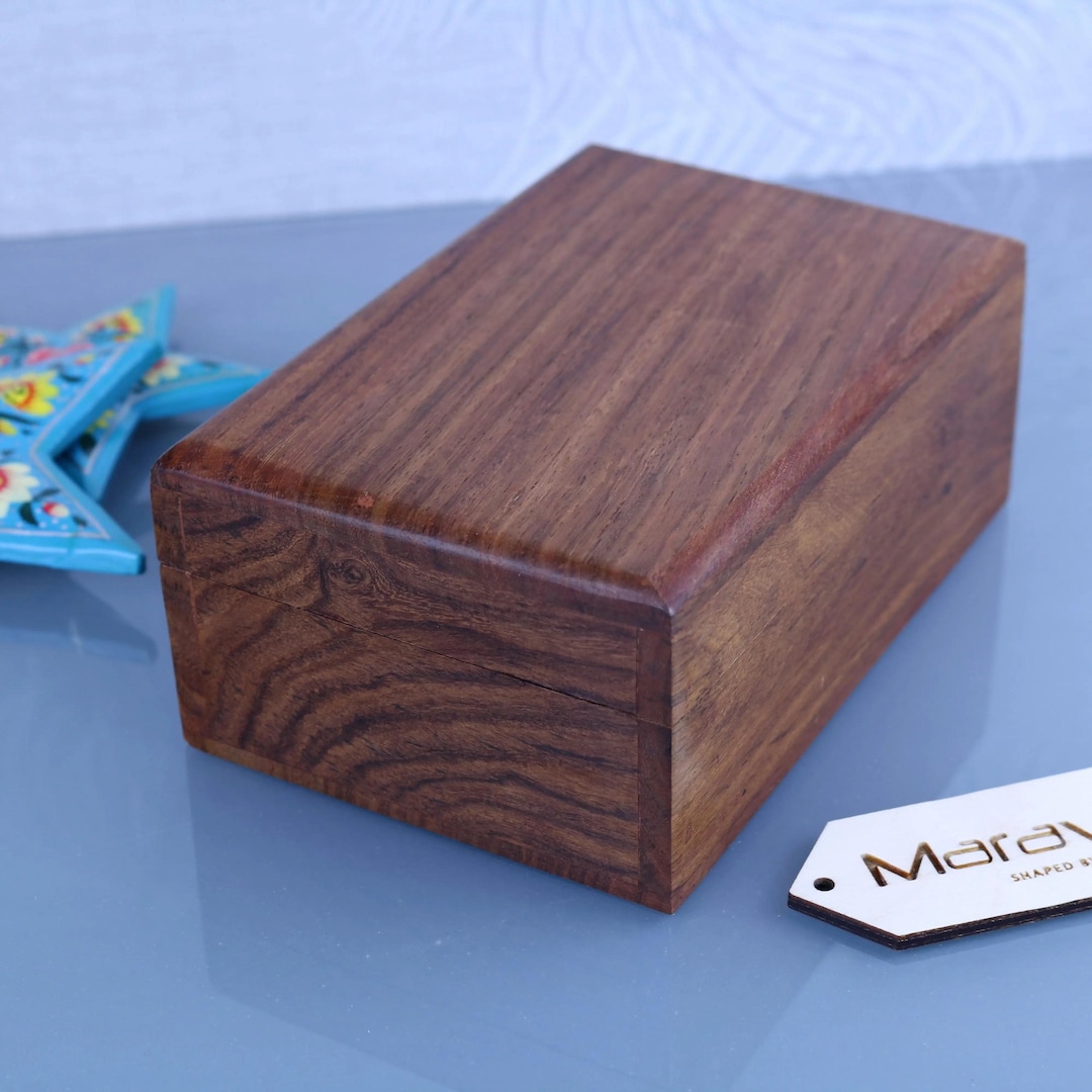 Khalka Plain Wooden Storage Boxes Etsy Uk