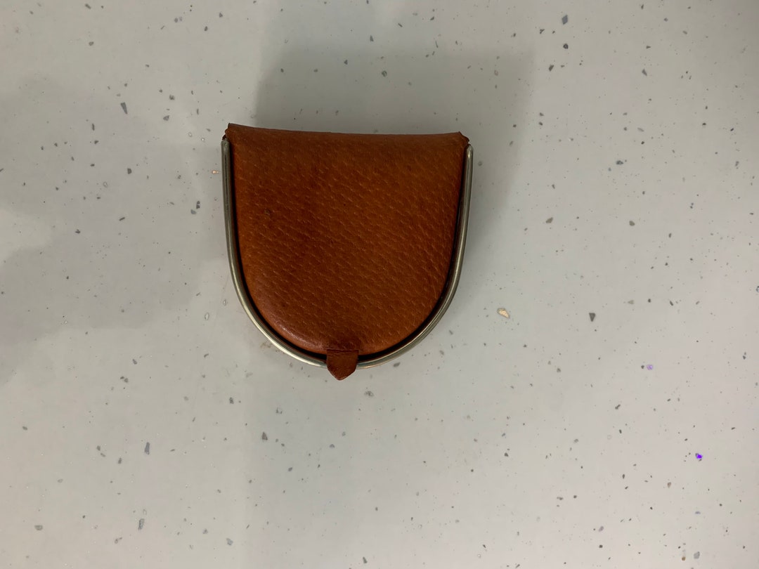 Vintage Coin Purse Leather Change Wallet Small Pocket Wallet - Etsy