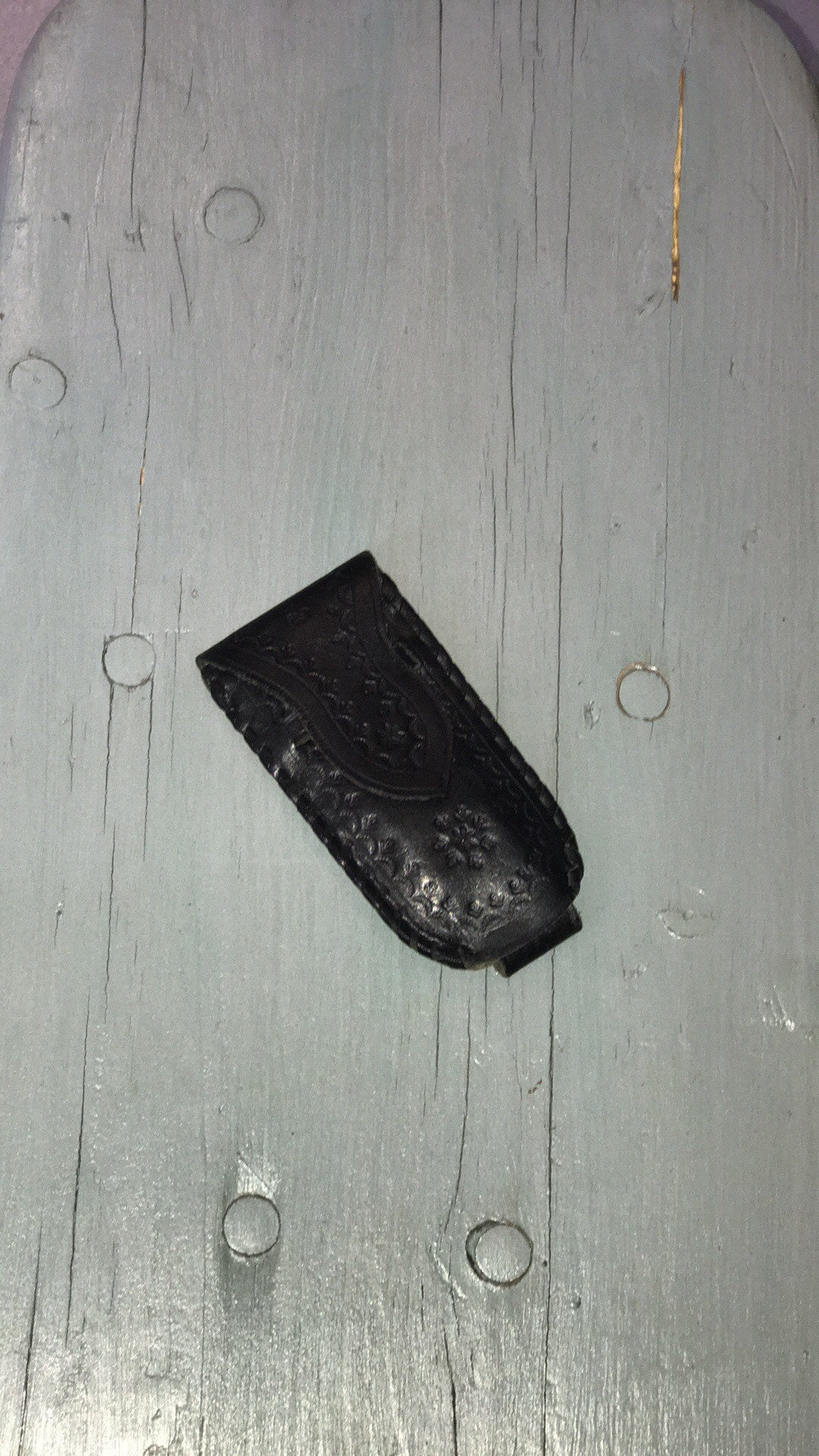 Old Leather Key Holder, Vintage Key Holder, Vintage Leather Keychain ...