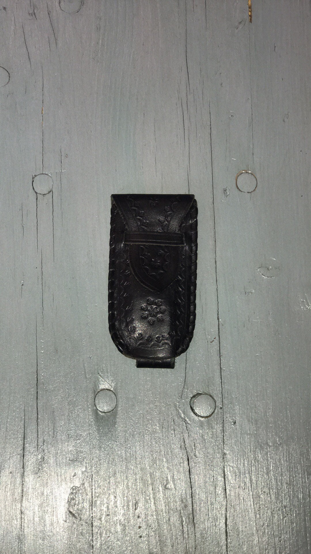 Old Leather Key Holder, Vintage Key Holder, Vintage Leather Keychain ...