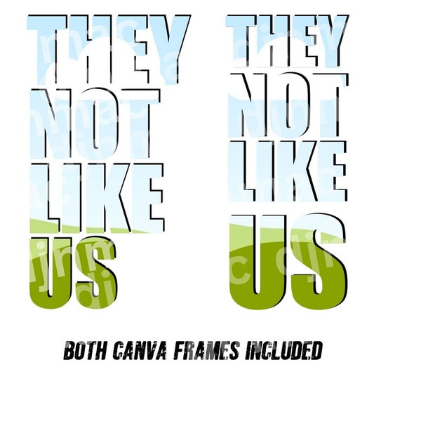 They Not Like Us Svg - Etsy