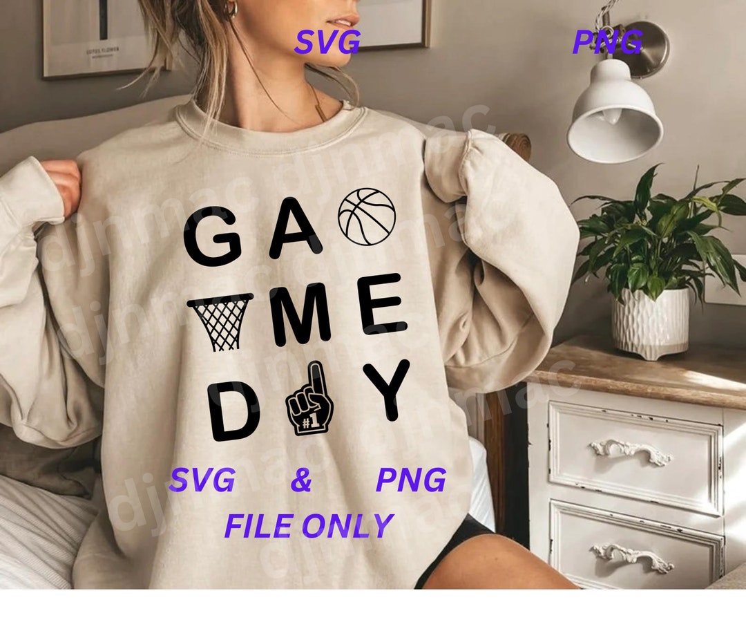 Basketball Gameday SVG Gameday Svg Png File Digital - Etsy