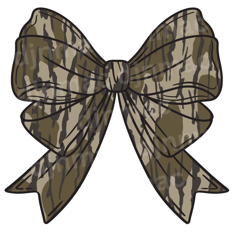 Camo Cheer Bow - Etsy
