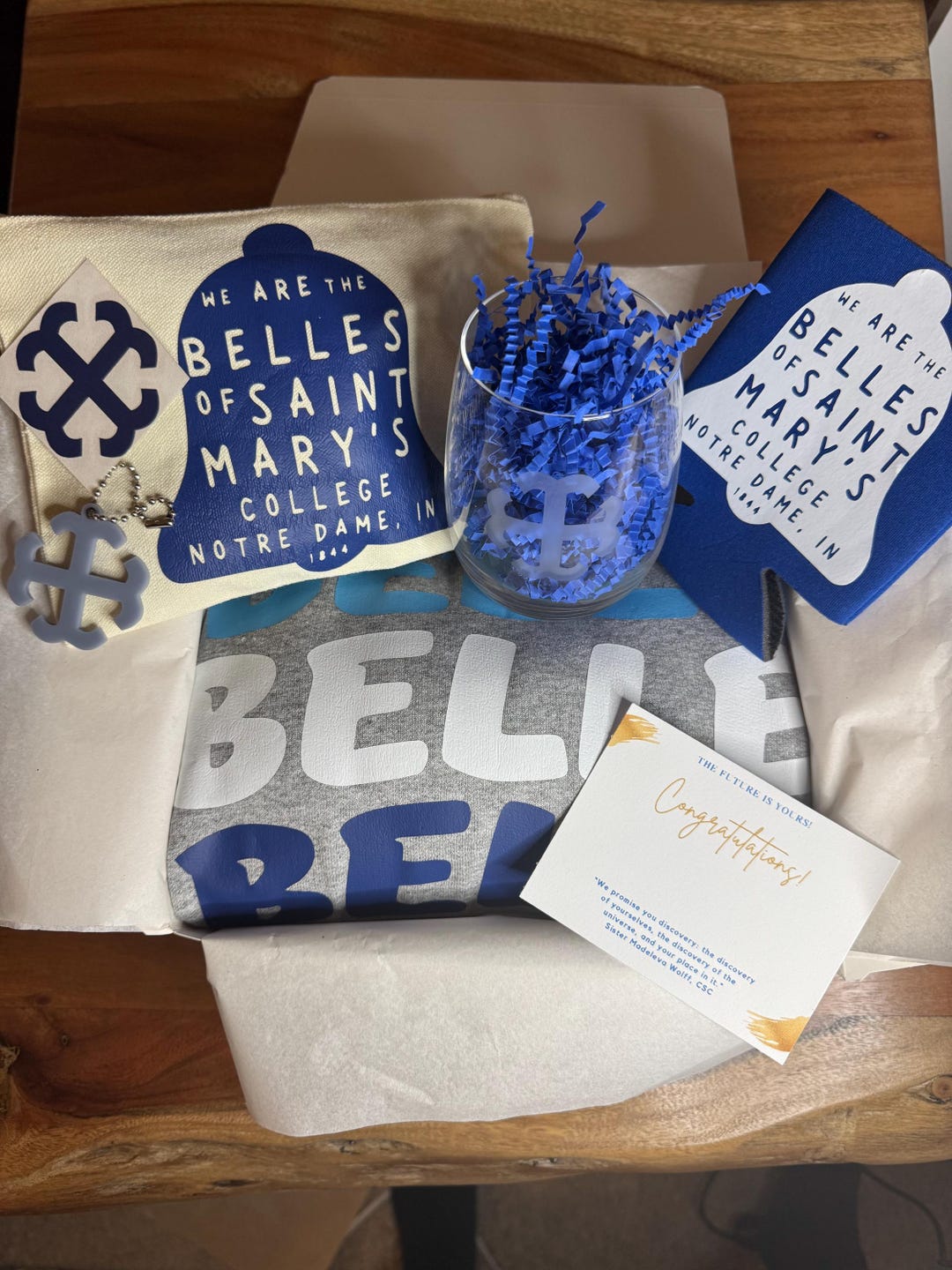 Saint Mary’s College Graduation Gift Box | SMC Belle Grad Set With ...