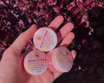 Lip Scrub Labels | Etsy