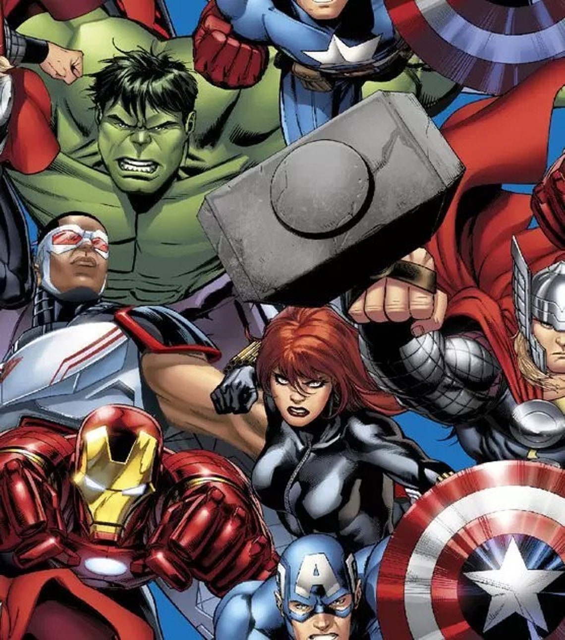 Avengers Fabric Hero Fabric Marvel Fabric DC Fabric Fabric - Etsy