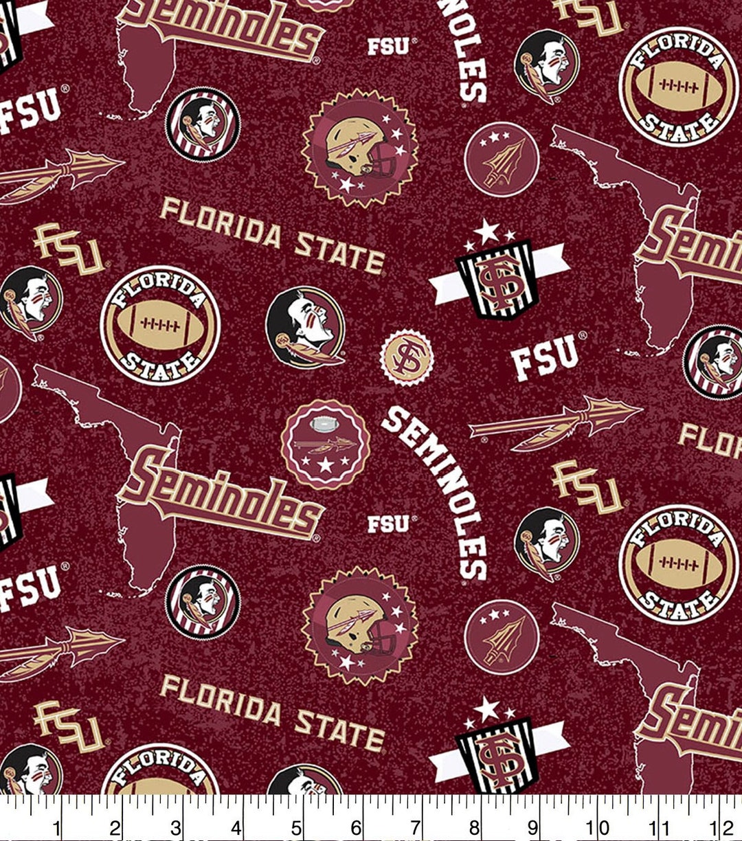 Florida State University Fabric, Maroon Fabric, University Fabric ...
