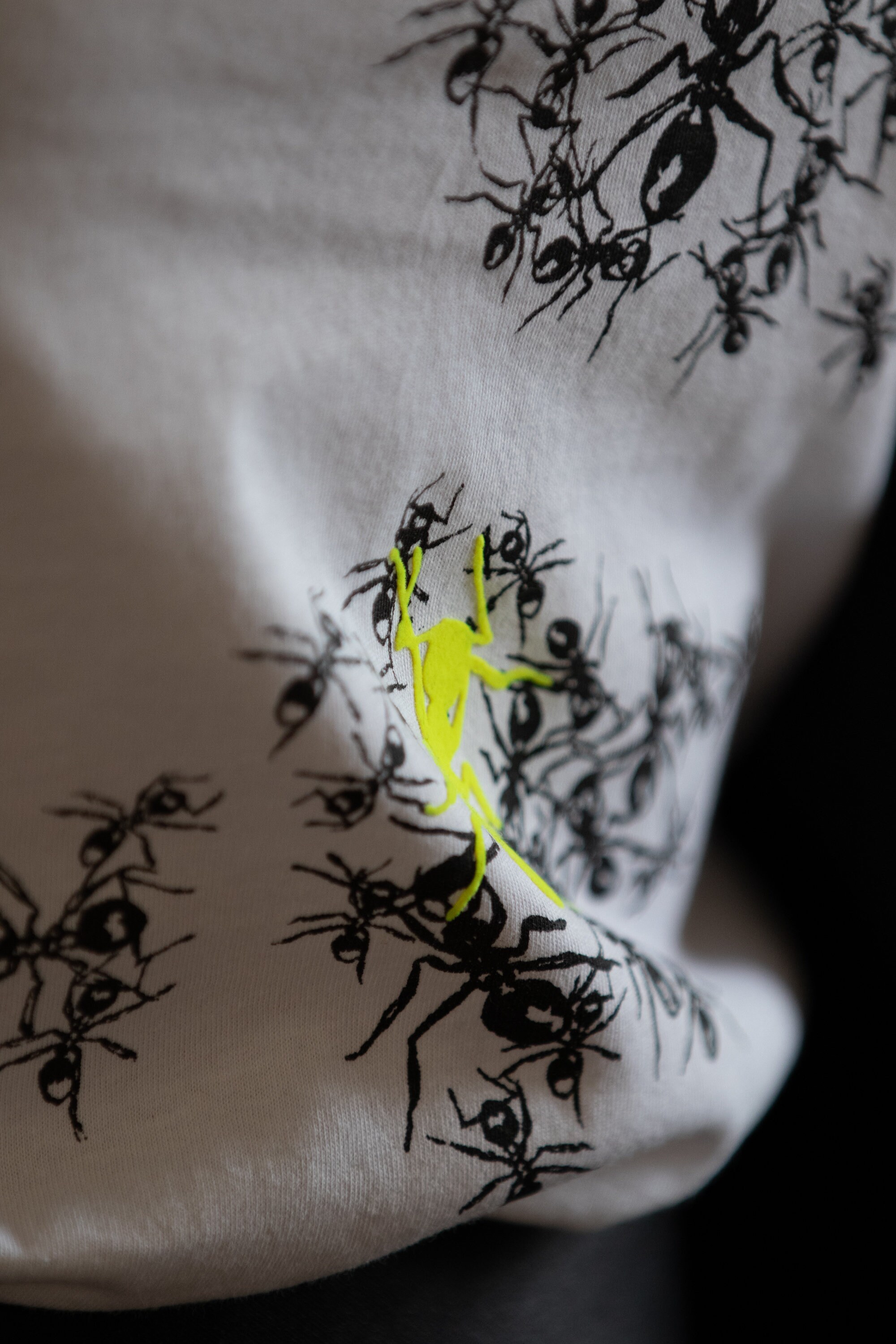 Ants TSHIRT INSECTS T-shirt Organic Cotton Black and Yellow - Etsy UK